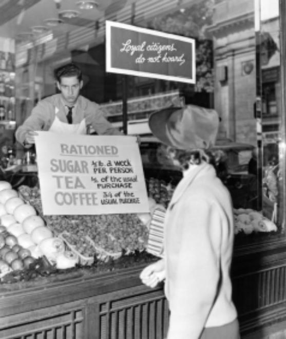 Rationing food ~ dealing with famine